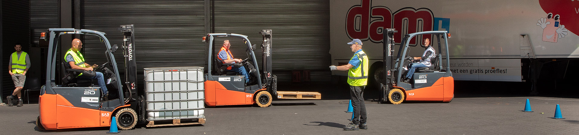 Heftruck certificaat voor werkgevers en zzp'ers - Verkeersschool Dam