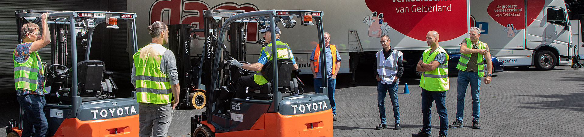 Heftruckcertificaat Cursus | Code 95 | Verkeersschool Dam